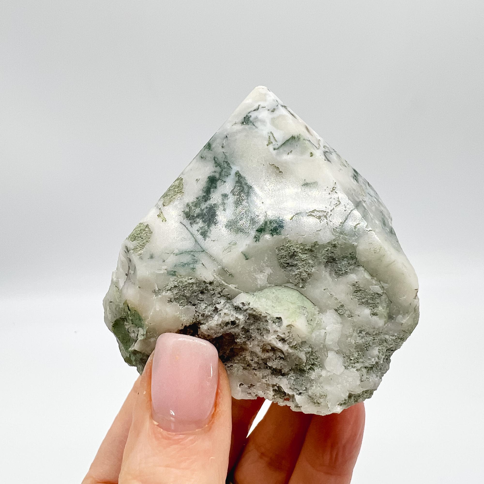 Moss Agate Cut Base | Vikki Gadd